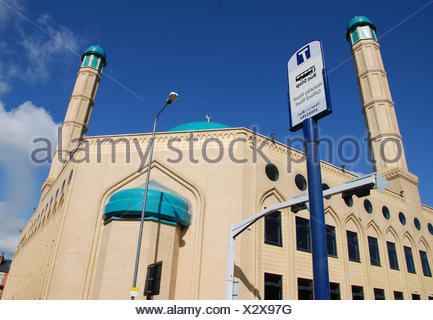 Madina Masjid Sheffield Islamic Centre Mosque, Woleseley Road Stock ...