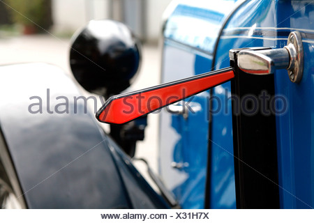 Indicator of a vintage car Stock Photo - Alamy