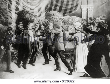 Assassination of President William McKinley Stock Photo: 52112883 - Alamy