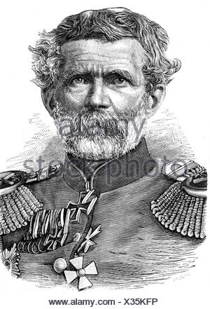 Edwin Freiherr von Manteuffel (1809-1885). German Generalfeldmarschall ...