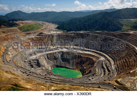 Batu Hijau mine, a gold and copper mine operated by Newmont Mining ...