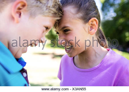 Siblings fighting with each other Stock Photo: 146817045 - Alamy