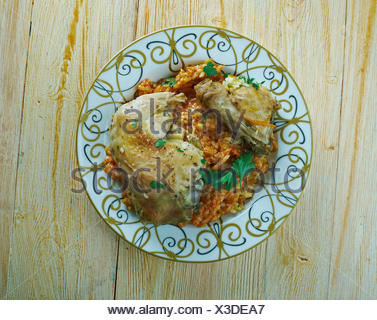 Poulet de Comores .Comorian Chicken - cuisine Comoros Stock Photo ...