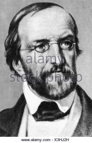 Peter Gustav Lejeune Dirichlet 1805-1859 German Mathematician Stock ...
