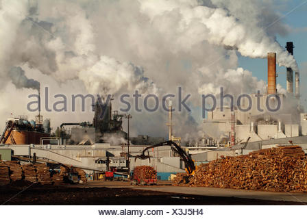 International Paper Mill in Jay, Maine Stock Photo - Alamy