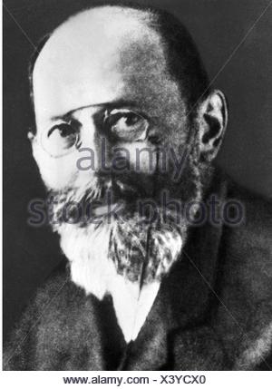 Emil Fischer (1852-1919) German chemist: Nobel prize for chemistry ...