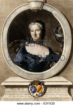 Émilie du Châtelet, 18th century French mathematician, physicist, and ...