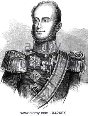 William II,6.12.1792 - 17.3.1849, King of the Netherlands 7.10.1840 ...