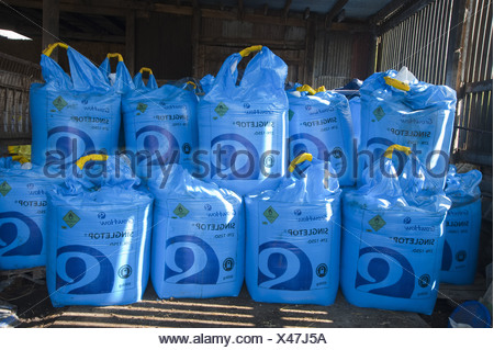 bags big bags fertilizer nitrogen farm farms farming fertilise Stock ...