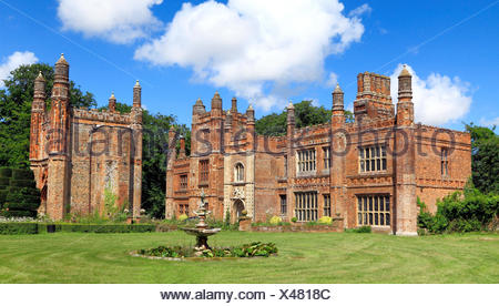 East Barsham Manor, Gatehouse, Tudor Manor House, Norfolk, England, UK ...