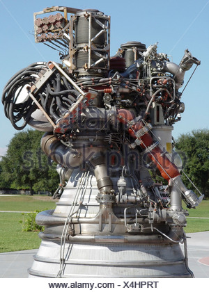 cape Canaveral Florida J2 Kennedy Space centre NASA rocket Stock Photo ...