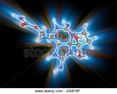 Saxitoxin neurotoxin molecule Stock Photo: 47684374 - Alamy