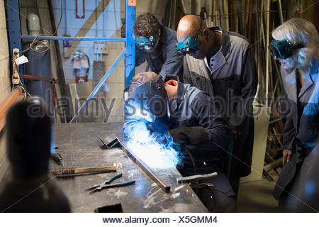 African American woman welders working on the Liberty Ship, SS George ...