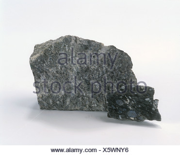 Metamorphic rock : Hornfels Stock Photo: 17805782 - Alamy
