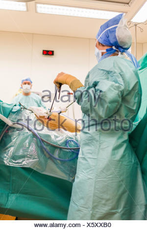 Surgical laparoscopy and hysteroscopy exploration here, treatment of ...