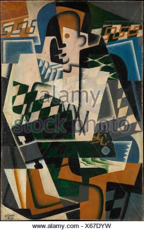 Juan Gris Harlequin with Guitar Stock Photo: 162214259 - Alamy