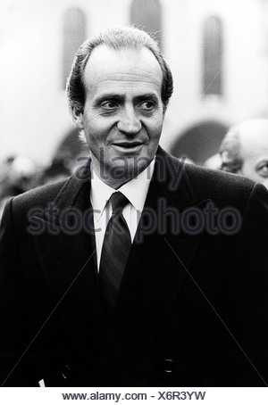 Portrait of Juan Carlos, King of Spain Stock Photo - Alamy