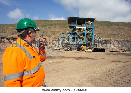 The Yeoman Torr Works quarry in Shepton Mallet, England, is one of the ...
