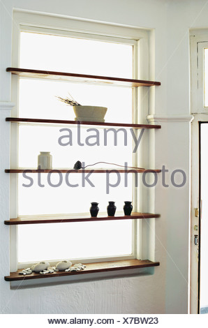 Ideas to suit your pocket, Install window shelves: shelves in front ...