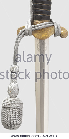 A model 37 dagger for officers of the water customs with portepee and ...