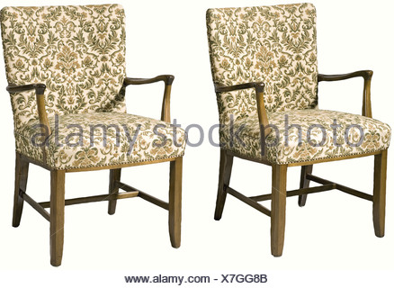 Adolf Hitler - two easy chairs from the "Reichskanzlei", in Berlin ...
