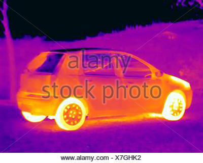 Thermal image of car Stock Photo: 53098569 - Alamy