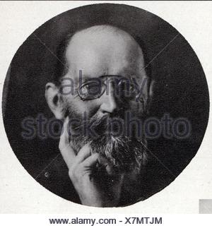 Emil Fischer (1852-1919) German chemist: Nobel prize for chemistry ...