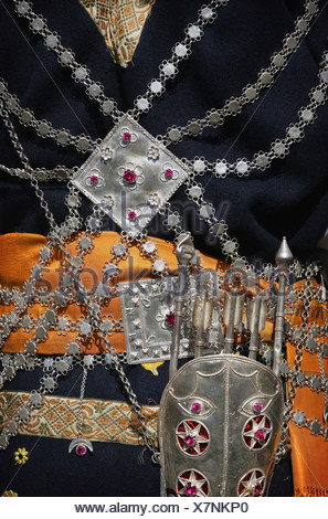 Man From Khasi Tribe In Traditional Dress And Ornaments Stock Photo ...