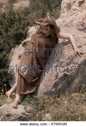 The heroine, Io, in "Prometheus Bound," is changed into a heifer Stock ...