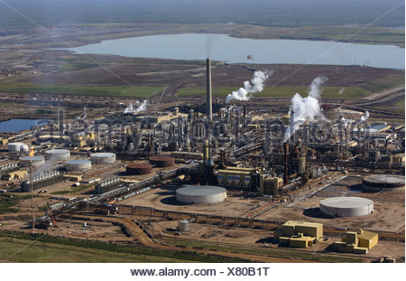 Fort McMurray, Alberta. Syncrude Canada's upgrader facility at the ...