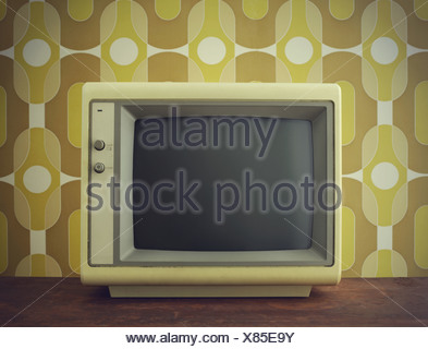 Old fashioned computer screen on the USS Midway - giving location Stock ...