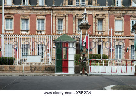 Madagascar, Antananarivo. President's Palace, Antananarivo Stock Photo ...