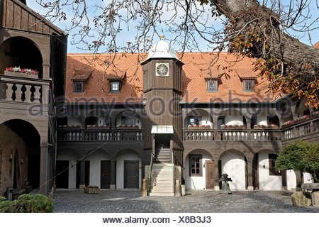 Augustinerkloster, Augustinian monastery, a Martin Luther site Stock ...
