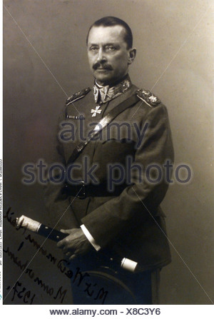 CARL GUSTAF MANNERHEIM (1867-1951) as Commander in Chief of Stock Photo ...