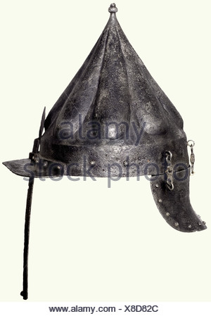 An early Hussar helmet, after an Oriental model, Hungary, 16th Stock ...