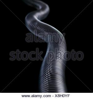 Transverse wave in a slinky spring. In transverse (or shear) waves ...