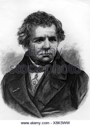 Georg Simon Ohm (1789 –1854), German physicist and mathematician Stock ...