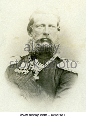 Crown Prince Friedrich III of Germany, Austro-Prussian War. (1866 Stock ...