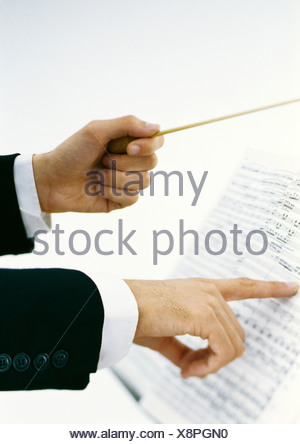 Hand Holding Conductor's Baton Stock Photo: 30476634 - Alamy