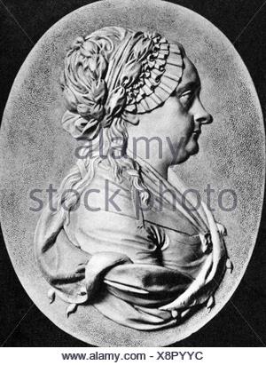 Catharina Elisabeth Goethe, 1731-1808, the mother of Johann Wolfgang ...