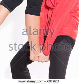 Giving someone a leg up Stock Photo: 28352588 - Alamy