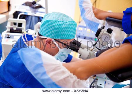 Pre-cancerous cells treatment of the cervix by conization with the ...