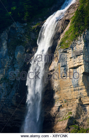 Oltschibachfall, Switzerland, canton Bern, Bernese Oberland Stock Photo ...
