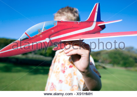 Model aeroplane aircraft male interest hobby fly flying build Stock ...
