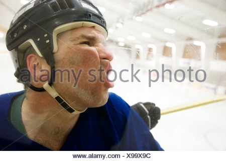 Ice hockey players checking Stock Photo: 44011418 - Alamy