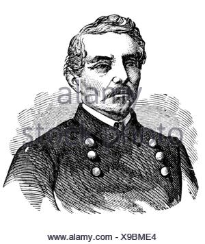 General P G T Beauregard (1818-1893), portrait by George P A Healy ...