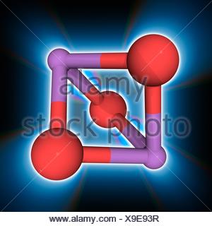 Arsenic trioxide molecule Stock Photo: 47691137 - Alamy