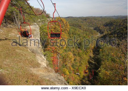 Skylift Natural Bridge State Resort Park Kentucky USA America United ...