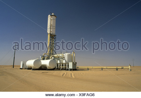 Great Man Made River Project bringing water from southern Libyan Stock ...