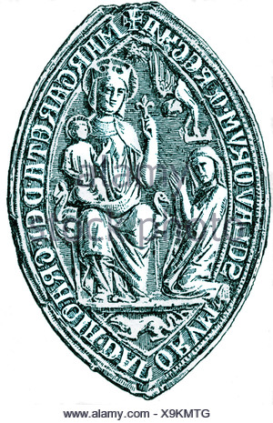 Portrait of Margaret I of Denmark (1353-1412 Stock Photo - Alamy